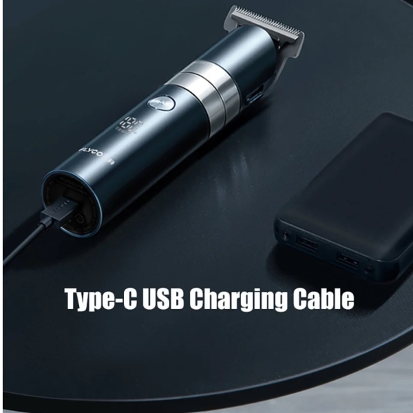 Flyco Cordless Hair Clipper Professional Hair Trimmer For Men LED ...